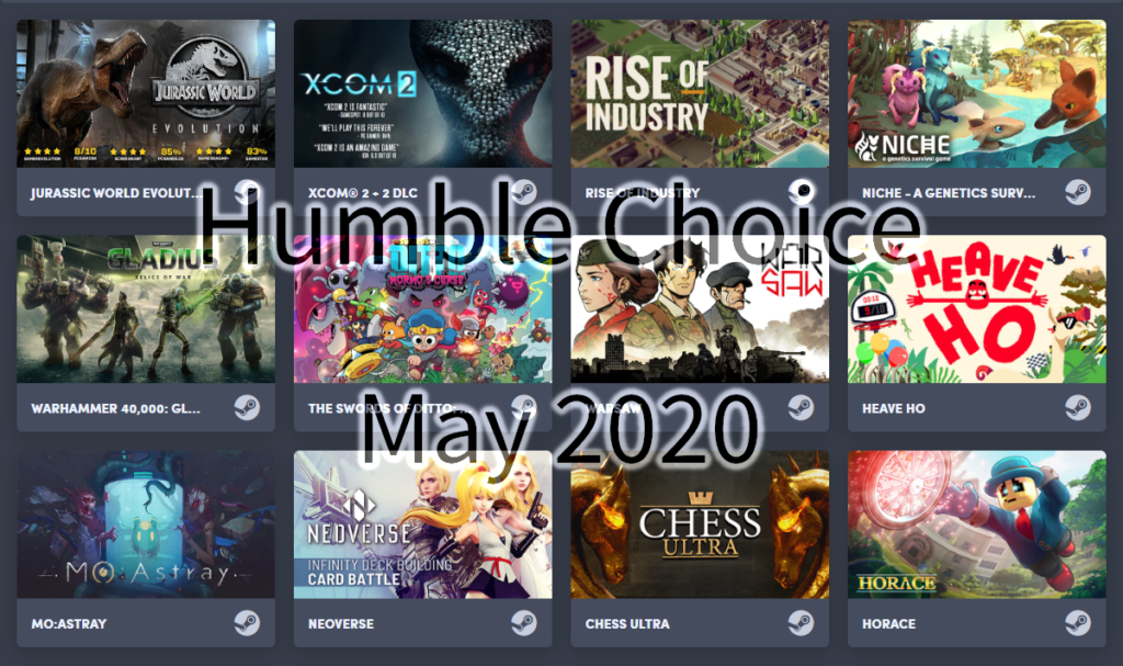 【2020/05】Humble Choice Bundle – May 2020 | ENDGAMERS